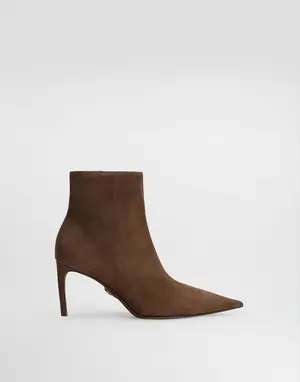 Dolce & Gabbana Devotion Suede Ankle Boots