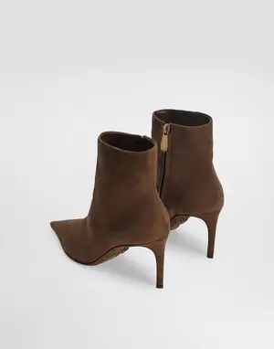 Dolce & Gabbana Devotion Suede Ankle Boots