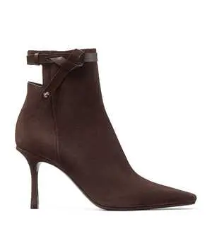 JIMMY CHOO Camie Ab 85 Suede Heeled Boots