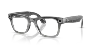 Ray-ban Eyeglasses - Transparent Gris