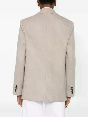 FORTE_FORTE Single-breasted Blazer With Peak Lapels