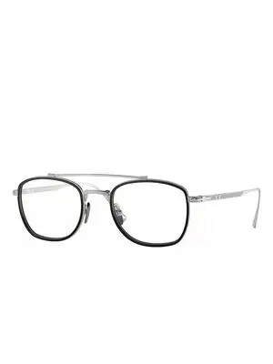 Persol Square-frame Eyeglasses - Silver