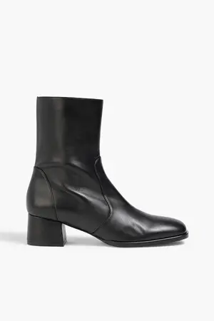 Stuart Weitzman Square Toe Booties
