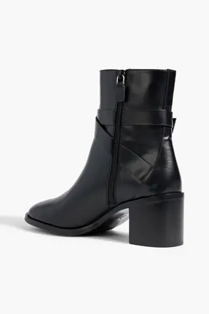 STUART WEITZMAN Esme Leather Ankle Boots