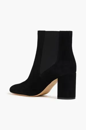 STUART WEITZMAN Celina 75 Suede Ankle Boots