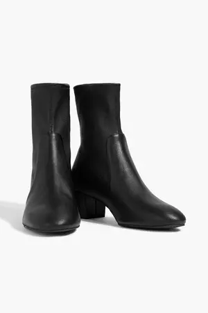 STUART WEITZMAN Sofia 50 Stretch-leather Sock Boots