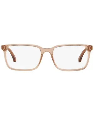 Brooks Brothers Rectangle Eyeglasses - Brown