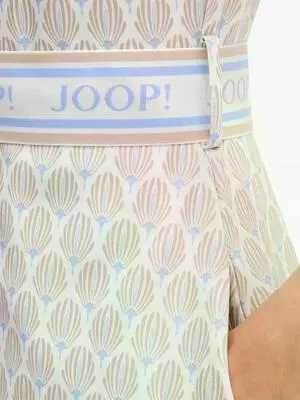 JOOP! Cornflower-print Belted Mini Dress