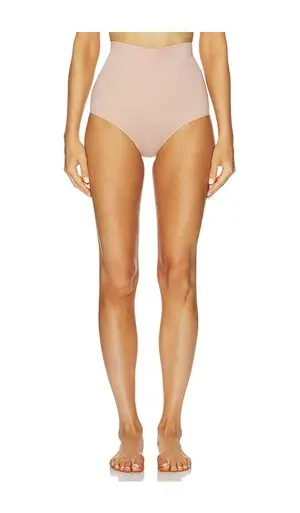 Wolford Cotton Contour Panty High Waist - Rose