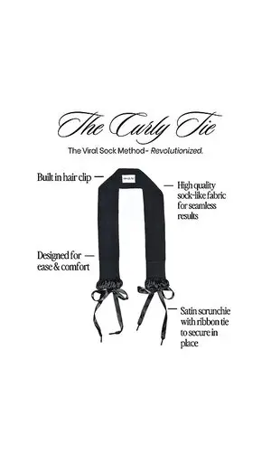 SLEEPY TIE The Curly Tie