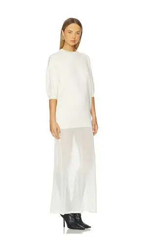 SEROYA Arwen Maxi Dress - Eggshell
