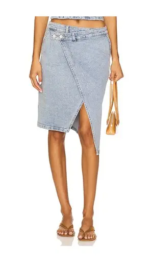 SOVERE / Etch Denim Skirt
