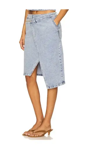 SOVERE / Etch Denim Skirt