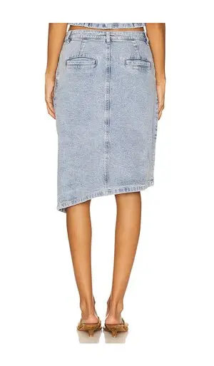 SOVERE / Etch Denim Skirt