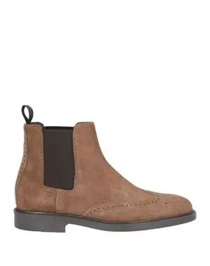 LIU •JO MAN Ankle Chelsea Boots - Light Brown