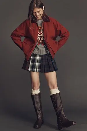 ALEX MILL Alison Utility Jacket - Mahogany