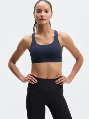 Athleta Interval Sports Bra A-c - Eclipse