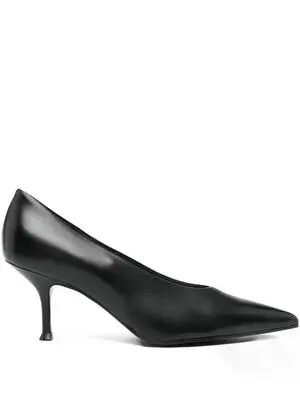 LELLA BALDI 75mm Leather Pumps