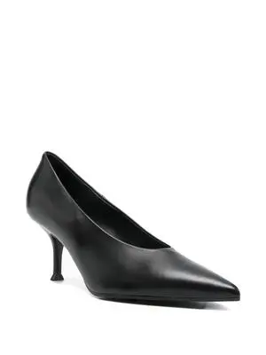 LELLA BALDI 75mm Leather Pumps