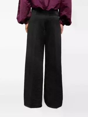 FORTE_FORTE Pleated Cupro Trousers
