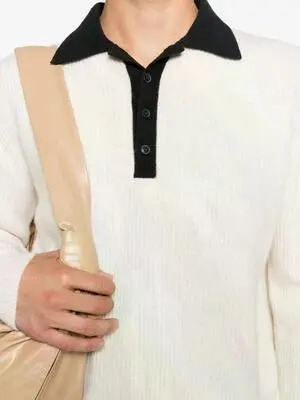 Nanushka Ribbed Polo-neck Sweater