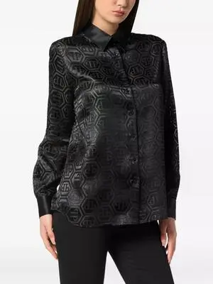 Philipp Plein Monogram-pattern Shirt