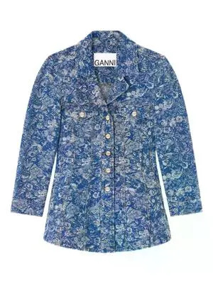 Ganni Floral Jackets For Women