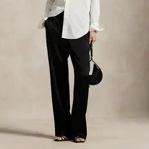 Ralph Lauren Satin Straight-leg Pants