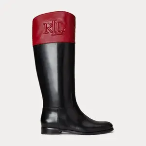 Ralph Lauren Logo Boots For Women