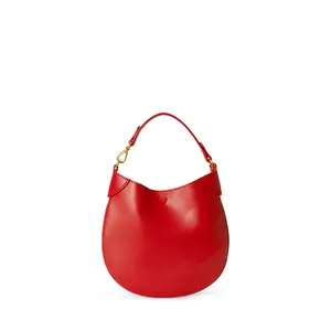Ralph Lauren Polo Id Leather Pouch - Cherry
