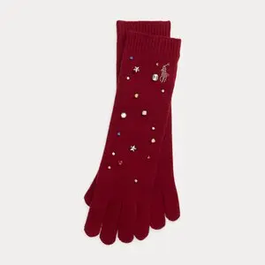 Ralph Lauren Embellished Gloves For Women
