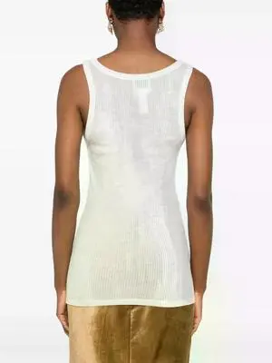 FORTE_FORTE Ribbed Tank Top - Neutrals