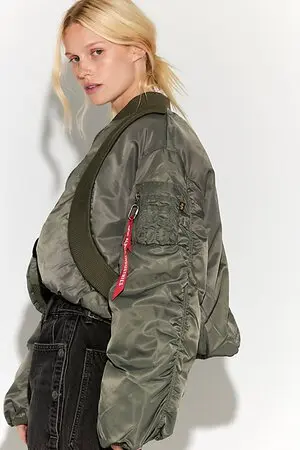 Alpha Industries Ma-1 Knit Rib Flight Jacket