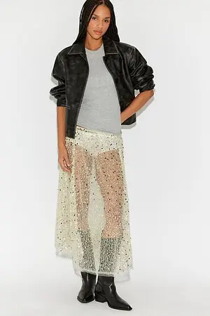 Free People Intimately Shine On Half Slip - Limelight Combo