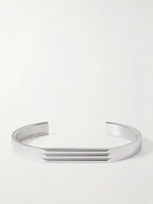 Le Gramme Godron 21g Recycled Sterling Cuff - Silver