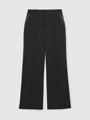 REISS Della Atelier Wide-leg Tuxedo Trousers