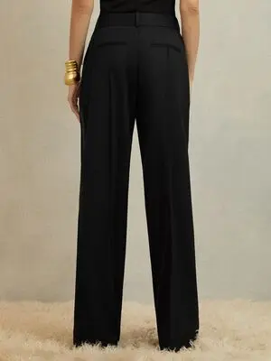 REISS Della Atelier Wide-leg Tuxedo Trousers