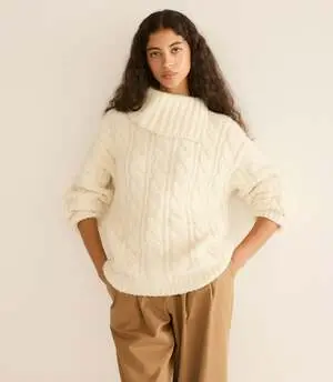 DÔEN Halia Cable Knit Sweater