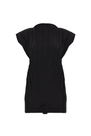 MAISON MARGIELA Pleated Mini Dress