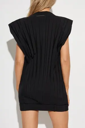 MAISON MARGIELA Pleated Mini Dress