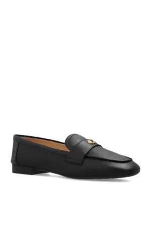 COACH Loafers With Logo - Black