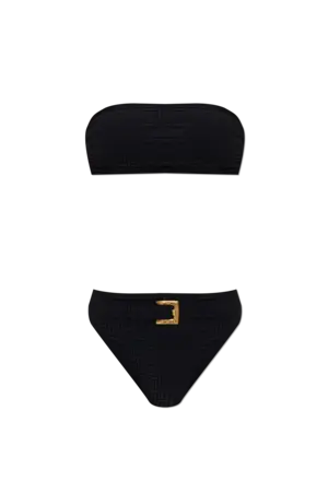 Balmain Two-piece Swimsuit - Black
