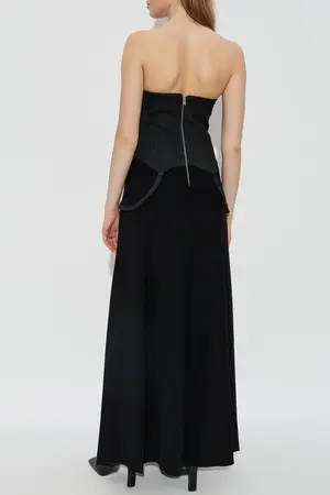 MISBHV Off-shoulder Maxi Dress