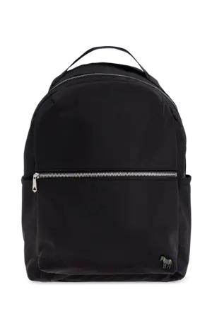 Paul Smith Logo Backpack - Black