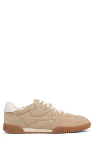 Vince Bel Air Leather Sneakers - Sand Trail/pebble White