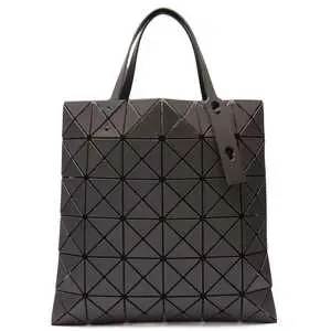 Issey Miyake Lucent Matte Tote - Charcoal Grey
