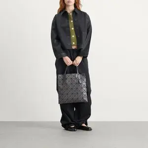 Issey Miyake Lucent Matte Tote - Charcoal Grey
