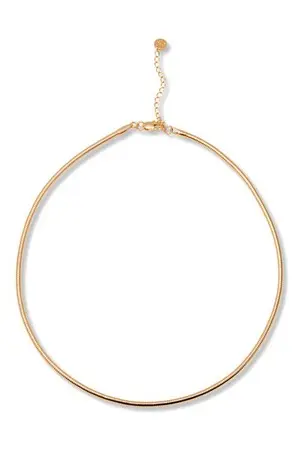 BROOK & YORK Alanna Snake Chain Collar Necklace - Gold