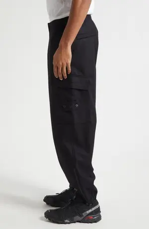 Stone Island Ghost Cargo Joggers - Black