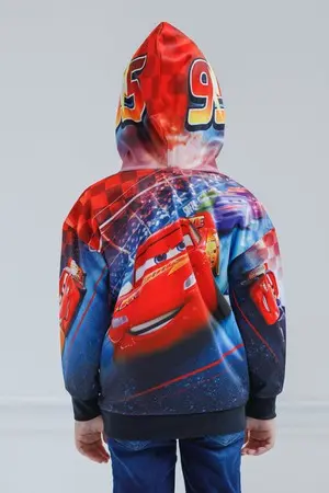 Disney Lightning Mcqueen Cars Sublimated Pullover Hoodie